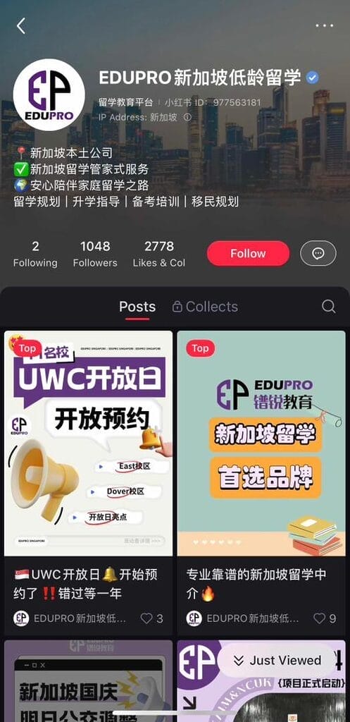 XHS Singapore : Xiao Hong Shu 新加坡小红书 Marketing, 代运营, 企业号, 蓝勾, 投流, 聚光 ...